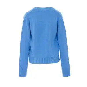 LISA YANG Danni Cashmere Cardigan - Blue