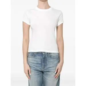 Saint Laurent Tops T-shirts & Jerseys - White