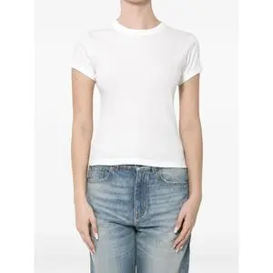 Women's Saint Laurent White T-shirts