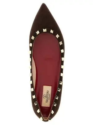 Valentino Garavani Rockstud' Ballet Flats
