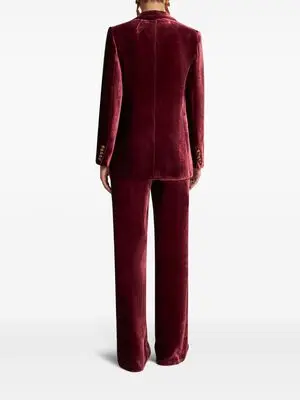 Etro Velvet Single-breasted Blazer Jacket