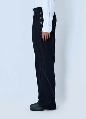 KIKO KOSTADINOV High-waisted Pleated Trousers