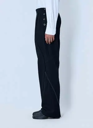 KIKO KOSTADINOV High-waisted Pleated Trousers