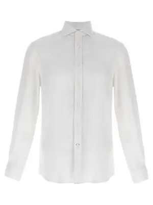 Brunello Cucinelli Linen Shirt - White