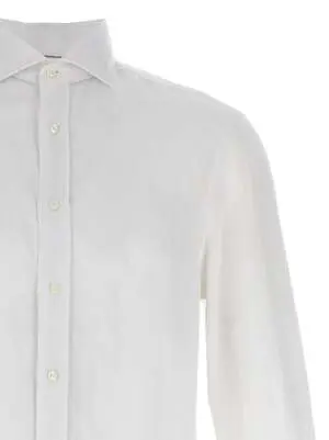 Brunello Cucinelli Linen Shirt - White