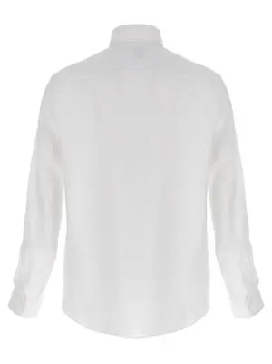 Brunello Cucinelli Linen Shirt - White