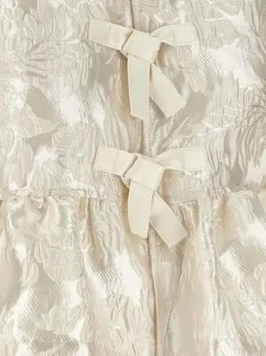 GANNI Satin Peplum' Blouse
