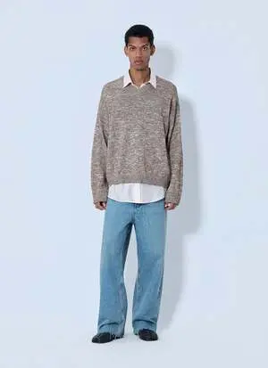 MAISON MARGIELA V-neck Knit Sweater