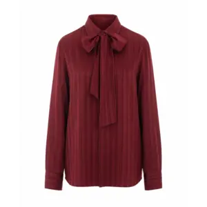 Saint Laurent Lavalliere Cassandre Shirt - Red