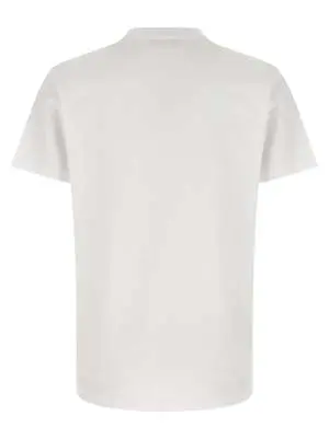 Versace Logo' T-shirt - White