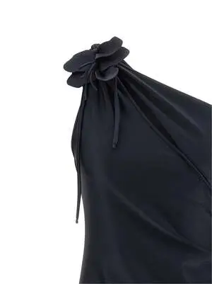Coperni Asymmetric Mini Flower' Dress