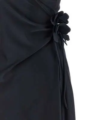 Coperni Asymmetric Mini Flower' Dress
