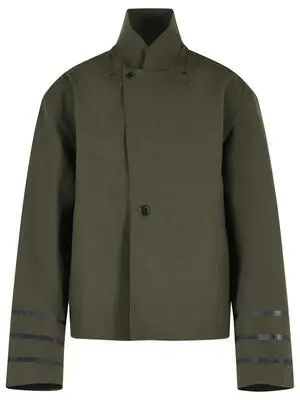 Coperni Technical' Wool Blend Jacket - Green