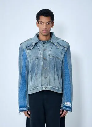 GALLERY DEPT. Panelled Denim Jacket - Blue