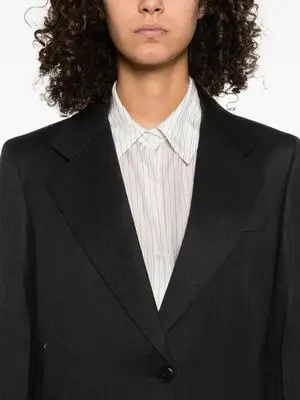 Prada Notched-lapels Wool Blazer