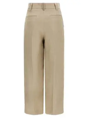 Brunello Cucinelli Linen Trousers