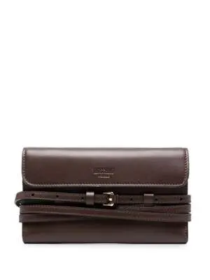 Moschino Tie Me Leather Wallet - Multicolor