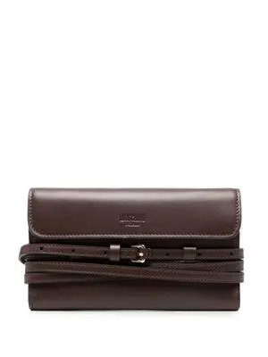 Moschino Moschino Tie Me Leather Wallet Multicolor