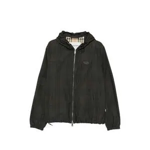 Burberry Jackets Hooded Jackets - Brown