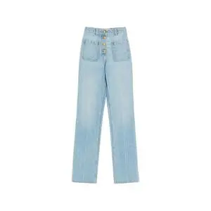 Valentino Garavani Denim Straight-leg Jeans - Blue