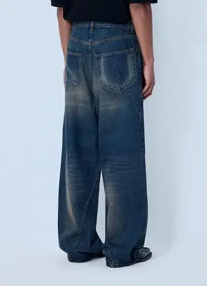 Vetements Wide-leg Denim Trousers
