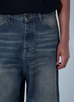 Vetements Wide-leg Denim Trousers