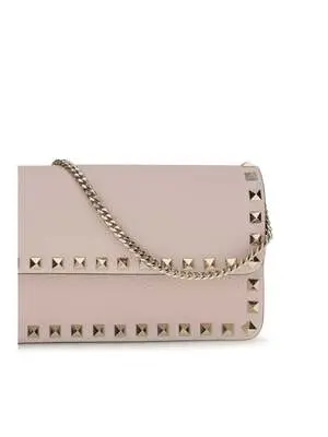 Valentino Garavani Rockstud Chain Wallet