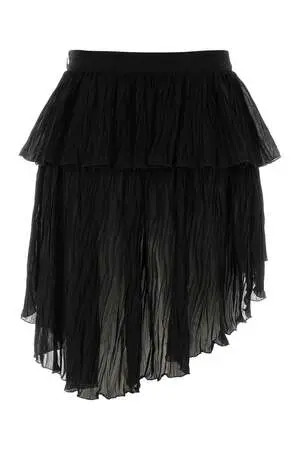 Blumarine Crepe Mini Skirt