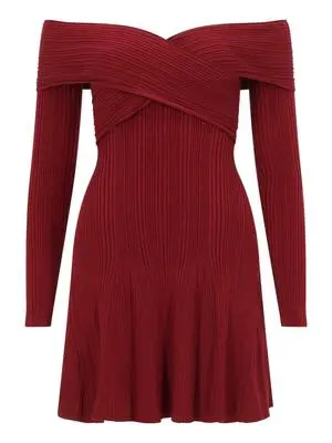 SELF-PORTRAIT Viscose Mini Dress - Multicolor