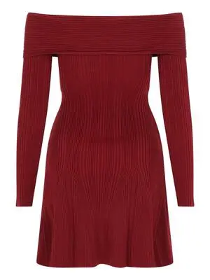 SELF-PORTRAIT Viscose Mini Dress - Multicolor