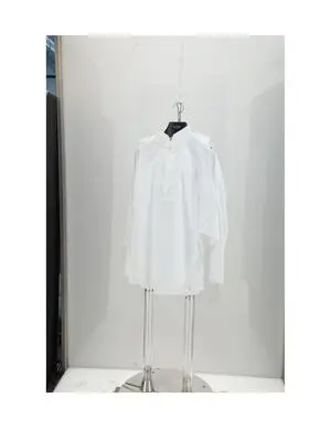 Celine Solid Shirt - White