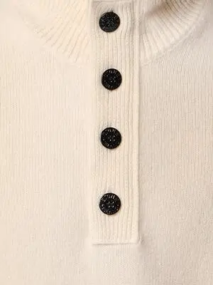Stone Island Virgin Wool Blend Sweater - Cream