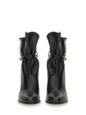 Isabel Marant Étoile Lolya Leather Boots - Black