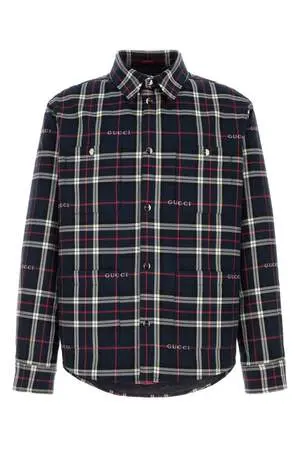Gucci Embroidered Cotton Shirt - Multicolor