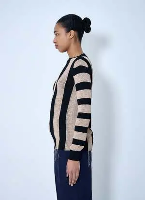 Dries Van Noten Striped Knit Sweater
