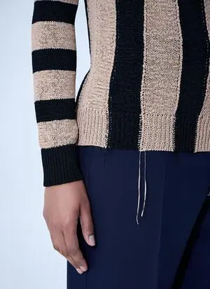 Dries Van Noten Striped Knit Sweater