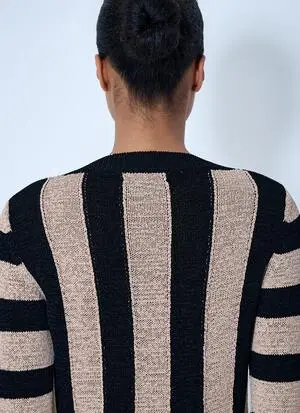 Dries Van Noten Striped Knit Sweater
