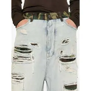 Amiri Denim Wide-leg Jeans