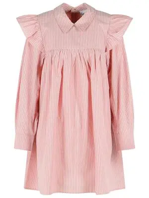 GANNI Cotton Dress - Pink