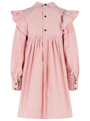 GANNI Cotton Dress - Pink