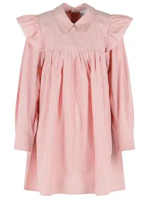 GANNI Cotton Dress - Pink