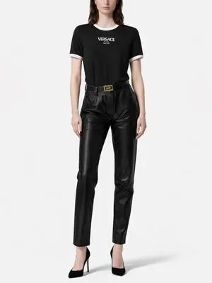 Versace Logo T-shirt - Black