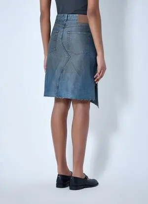 Our Legacy Asymmetric Denim Skirt