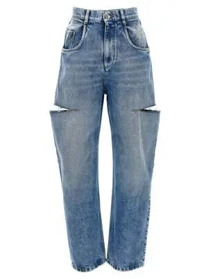 MAISON MARGIELA Cut-out Jeans - Blue
