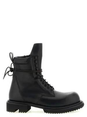 Rick Owens Low Army Gabe' Ankle Boots - Black