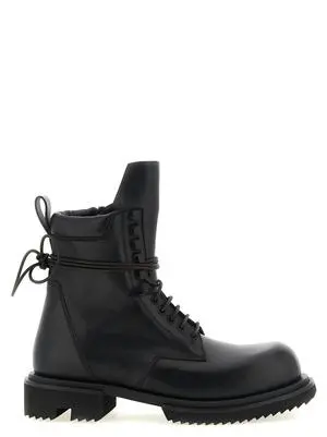 Tie Fastening Boots For Men