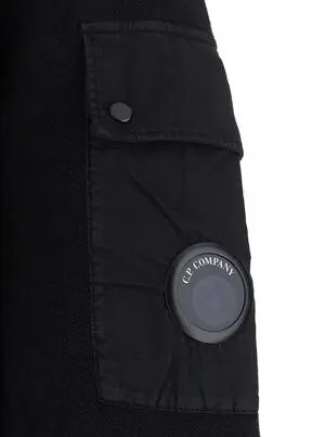 C.P. COMPANY Tech Fabric Crewneck Sweatshirt - Black