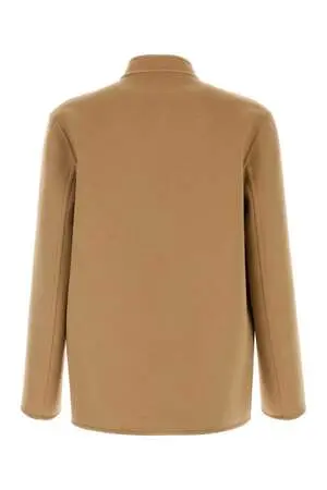 Valentino Garavani Camel Wool Blend Jacket