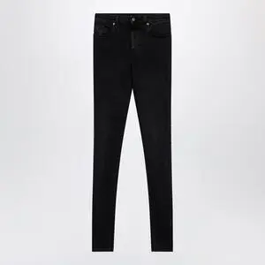 Gucci Skinny Washed Cotton Denim Jeans - Black