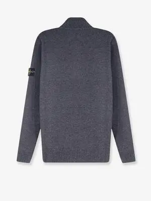 Stone Island Virgin Wool Blend Sweater - Multicolor